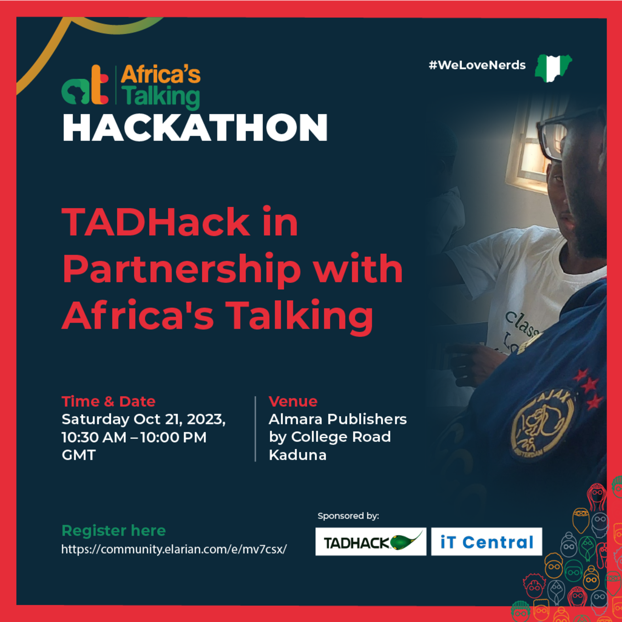 See TADHack in Partnership with Africa's Talking-Kaduna, Nigeria at Africas Talking Africa's ...